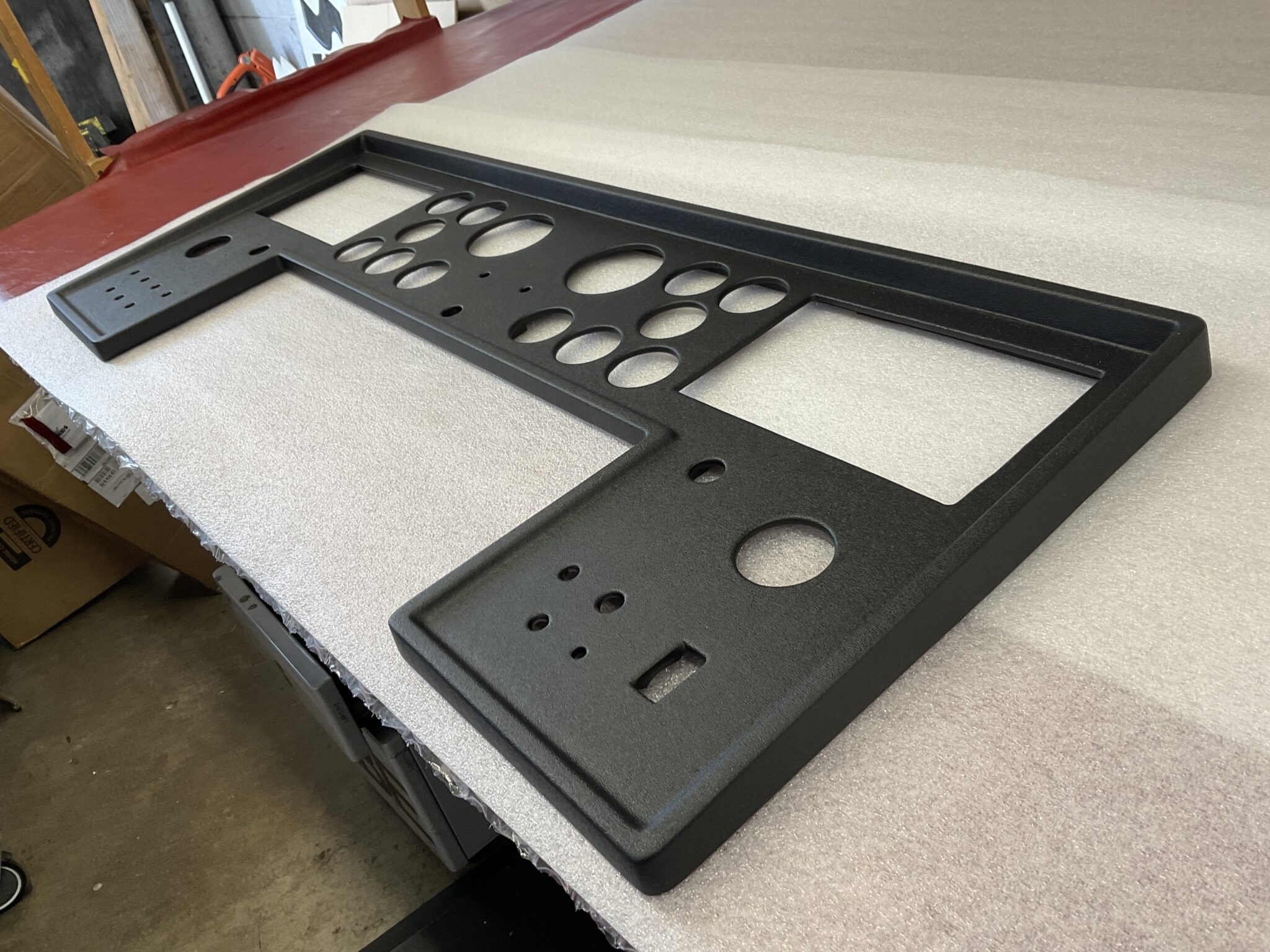 Custom Milled Aluminum Chris Craft Boat Dash | Just Dashes